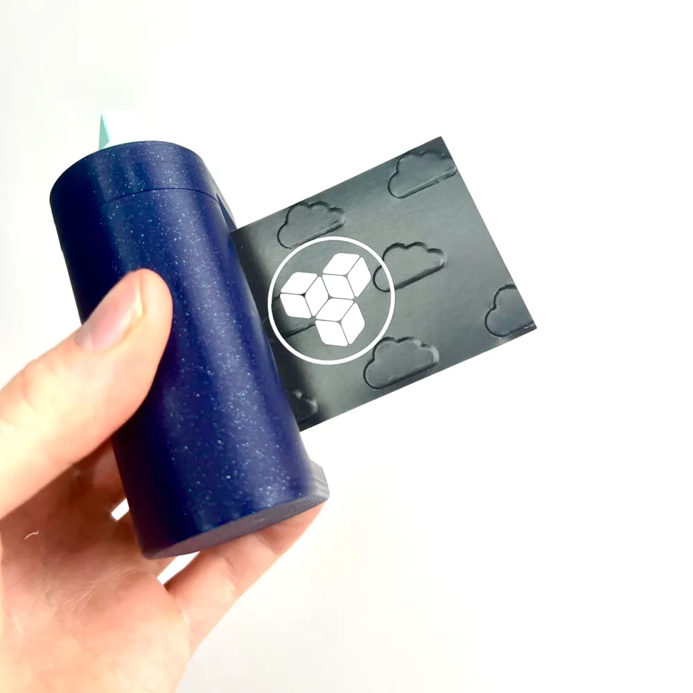 Clouds pattern - Business Card Embosser Rollers by Makerspace.Online ...