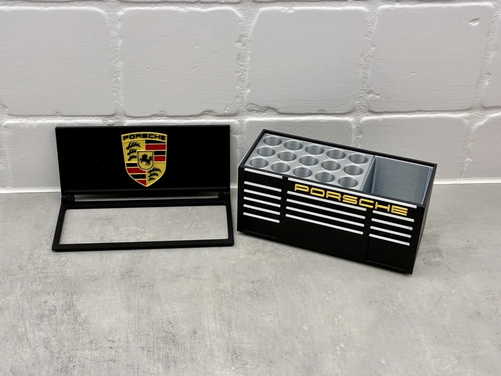 Porsche inspired toolbox by Mrtk1970 MakerWorld: Download Free 3D Models