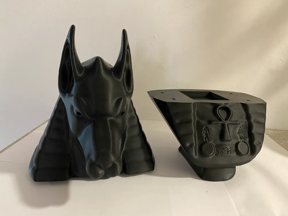 Anubis Bust with LED Eyes by Pedderick Designs - MakerWorld