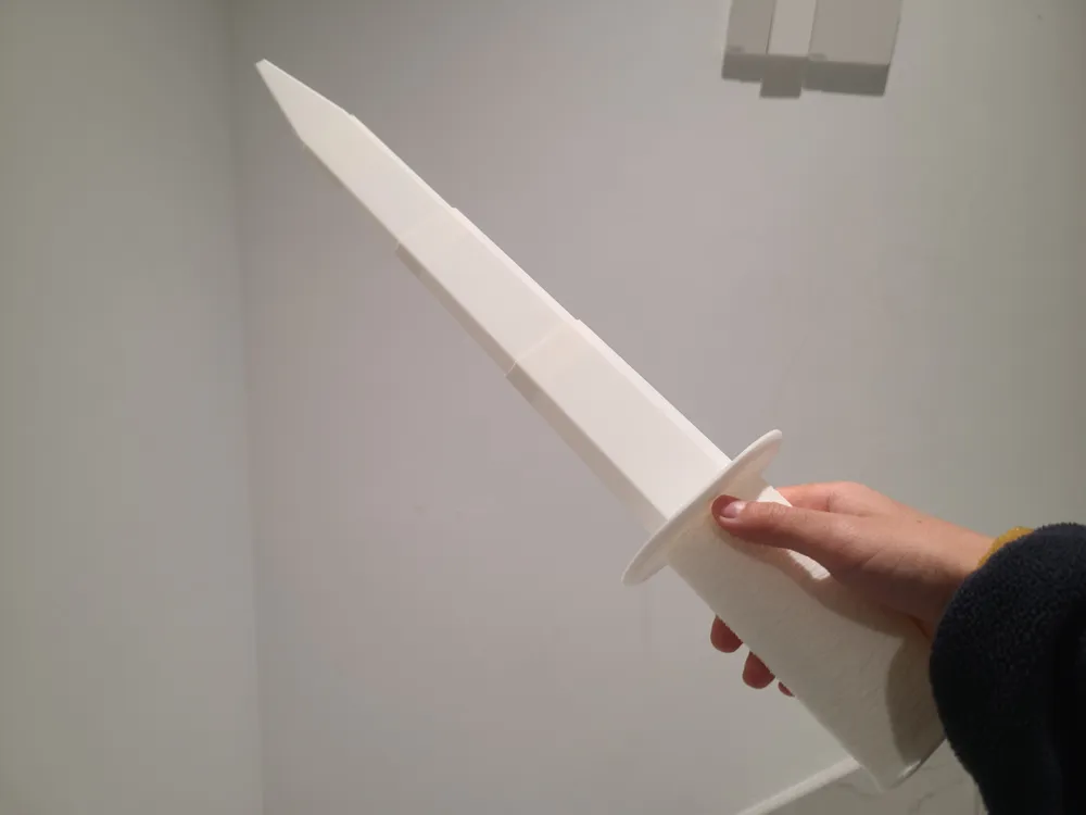 Fidget Telescopic Sword - Free 3D Print Model - MakerWorld