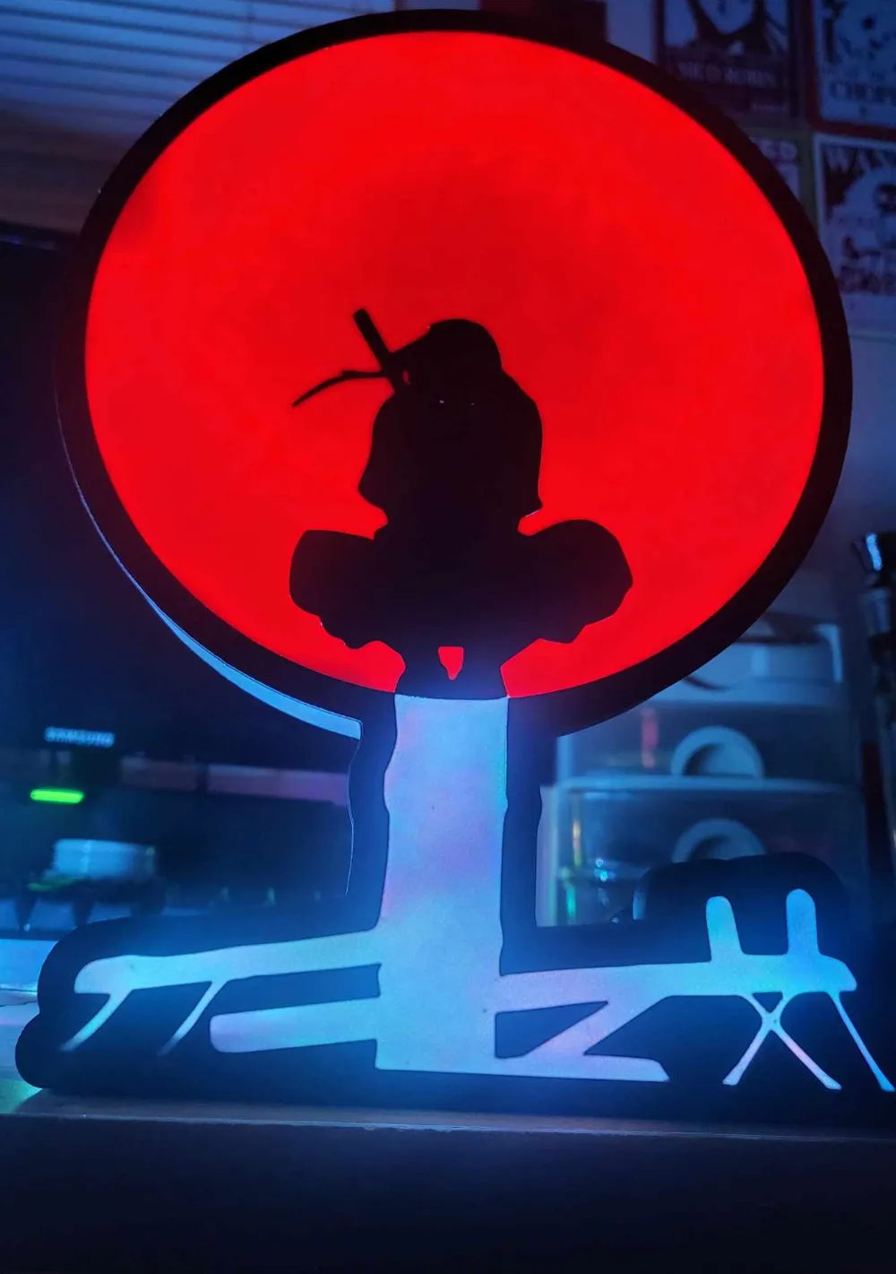 Itachi Iconic Scene LED Lightbox by CC3D - MakerWorld