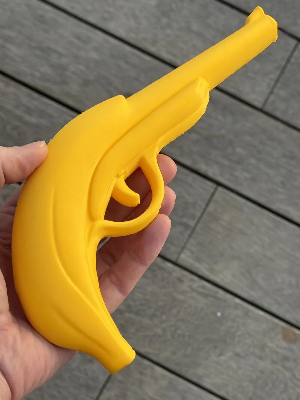Banana Gun - Free 3D Print Model - MakerWorld