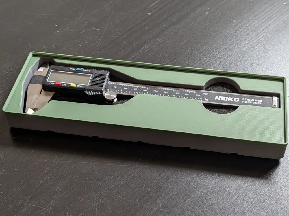 Neiko Digital Caliper Gridfinity Bin - Free 3D Print Model - MakerWorld