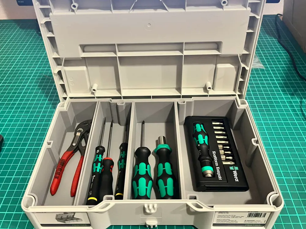 FESTOOL SYSTAINER SYS 3 T-LOC insert by stroft MakerWorld: Download ...