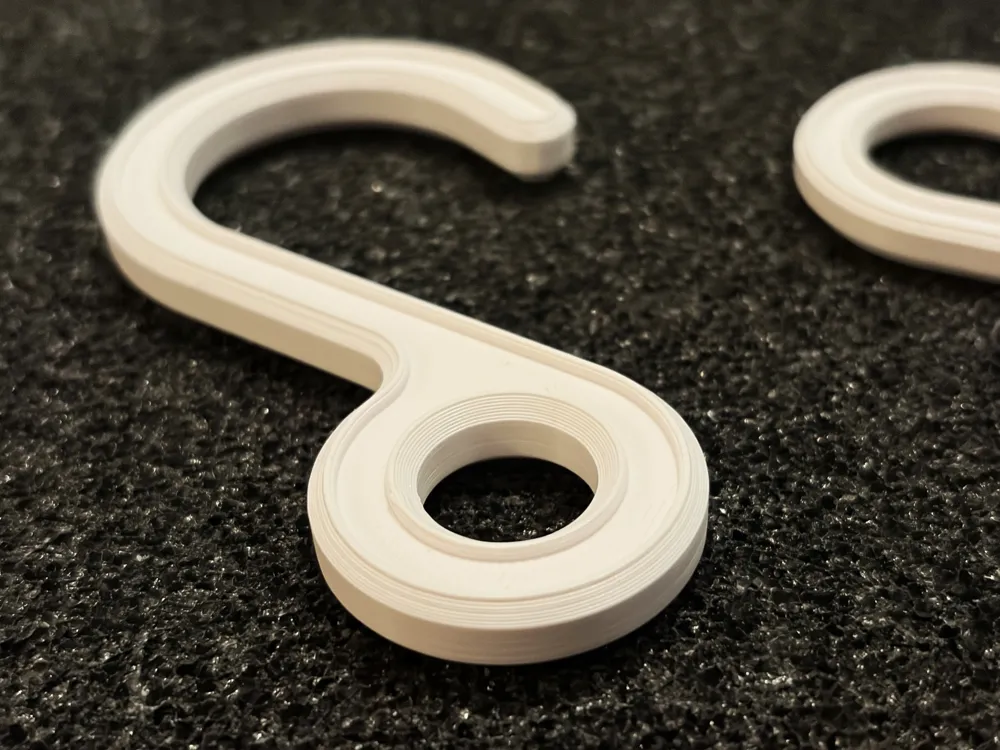 S-Hooks with closed eyelets loops (15 sizes) by SY3D MakerWorld ...