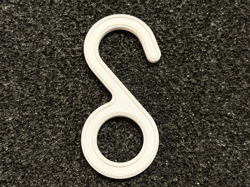 S-Hooks with closed eyelets loops (15 sizes) by SY3D MakerWorld ...