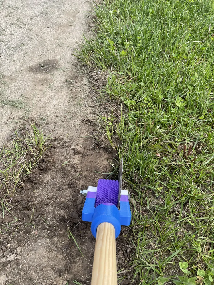 HOMEMADE EDGER FOR TRIMMING LAWN by The FearFather MakerWorld: Download ...