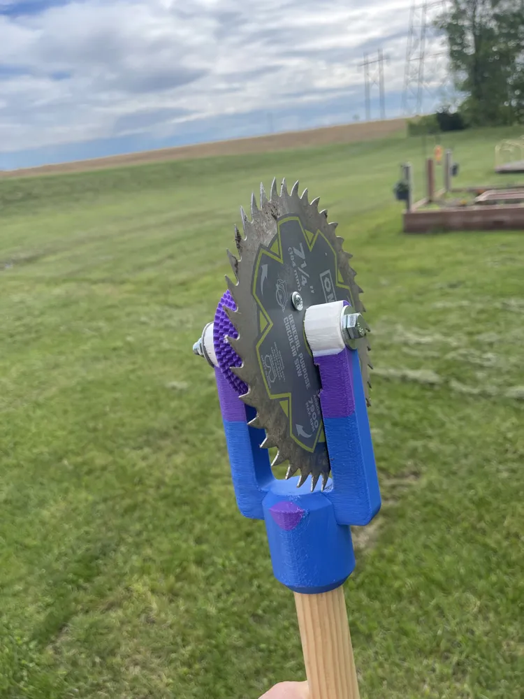 HOMEMADE EDGER FOR TRIMMING LAWN by The FearFather MakerWorld: Download ...