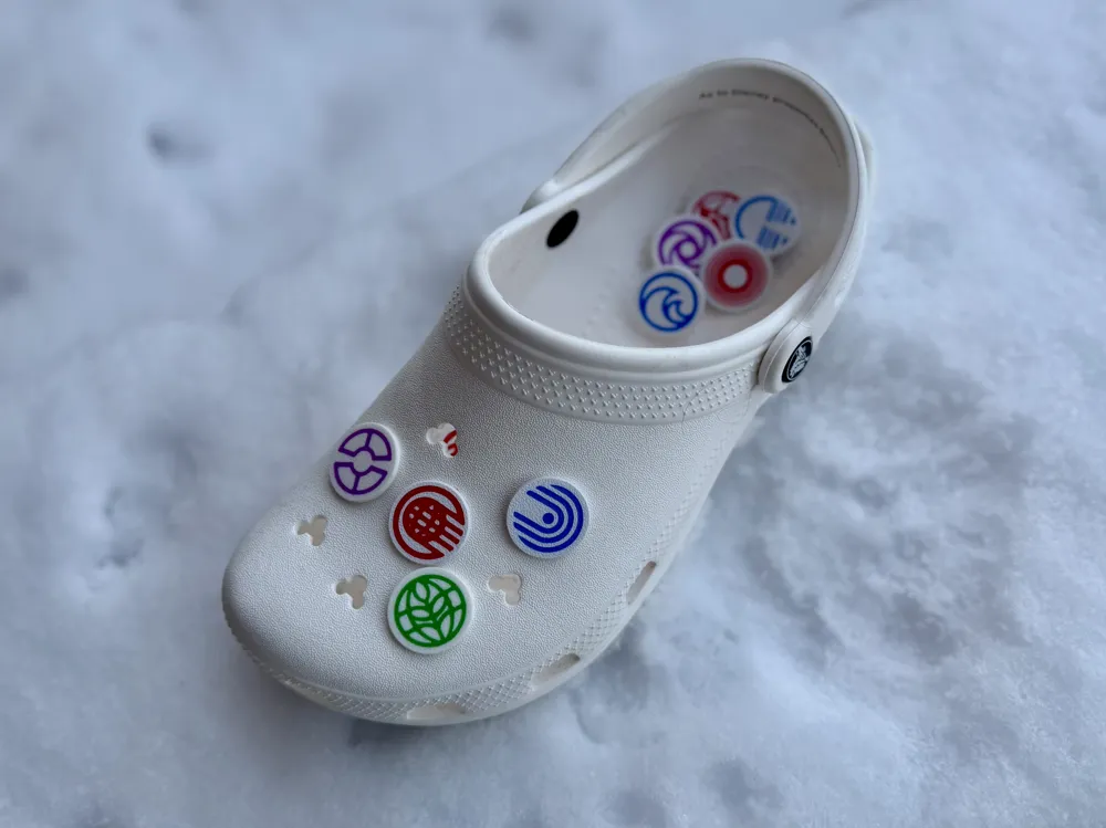 Epcot Crocs Charms Retro Logos by TheNewHobbyist MakerWorld: Download ...