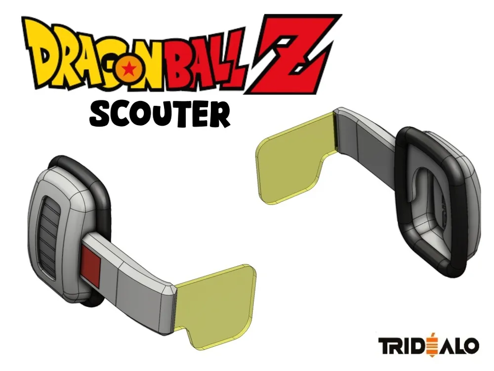 Scouter Level Visor Dragon Ball by Tridealo.Impresiones - MakerWorld