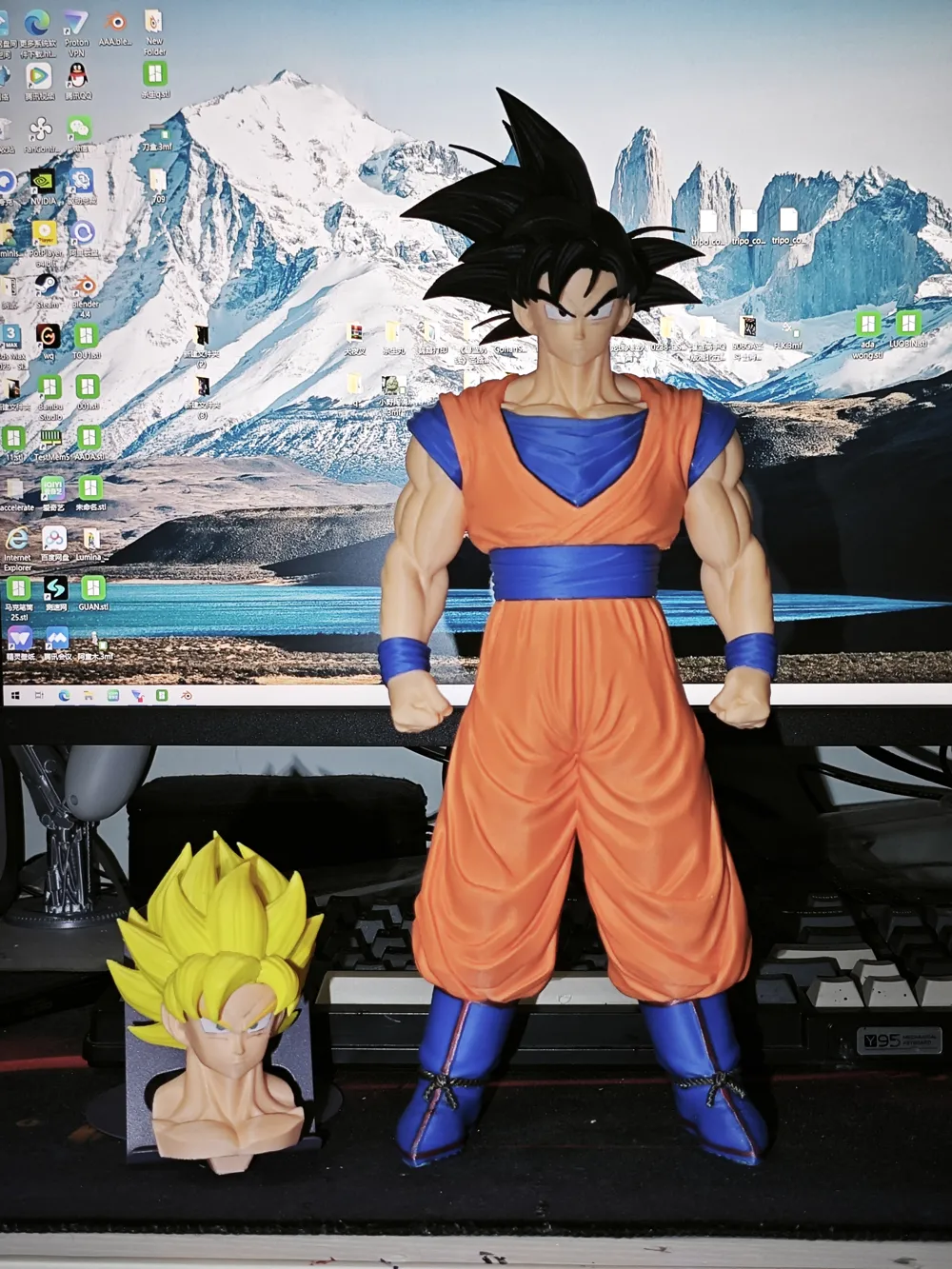 Dragon Ball Z Fighter Collection - Goku - Fully Disassembled Multi ...