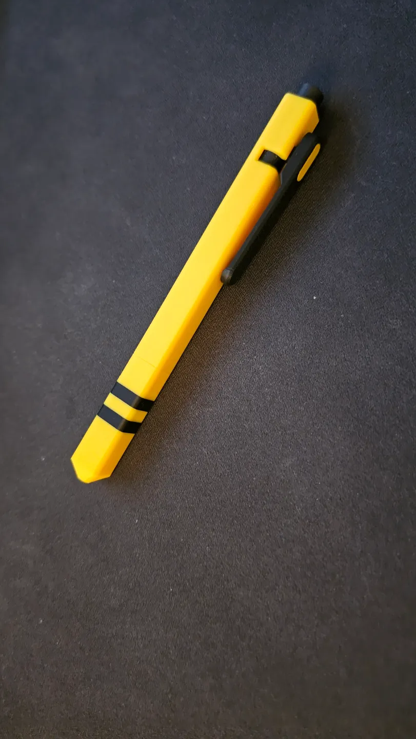 Rectangular Bolt Pen by TheOcProd - MakerWorld