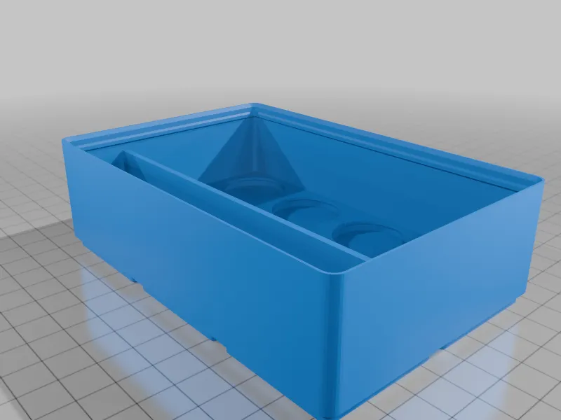 Magnifying Glass Lens Box Gridfinity Remixed by Ricardo Gomes - MakerWorld