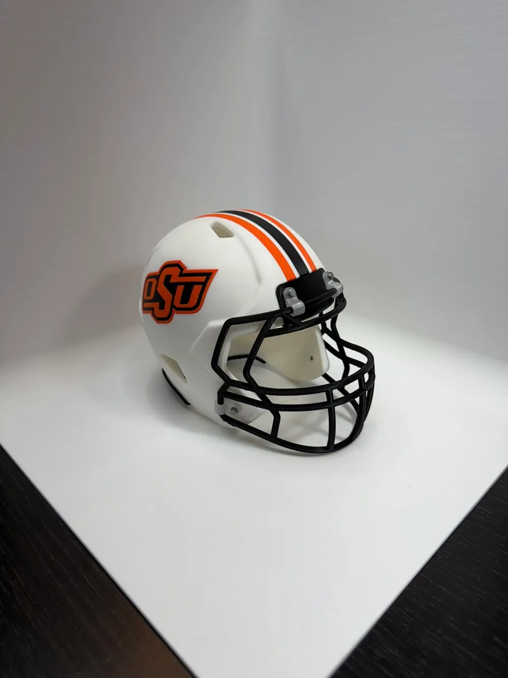 Oklahoma OSU Cowboys Football Helmet - Free 3D Print Model - MakerWorld