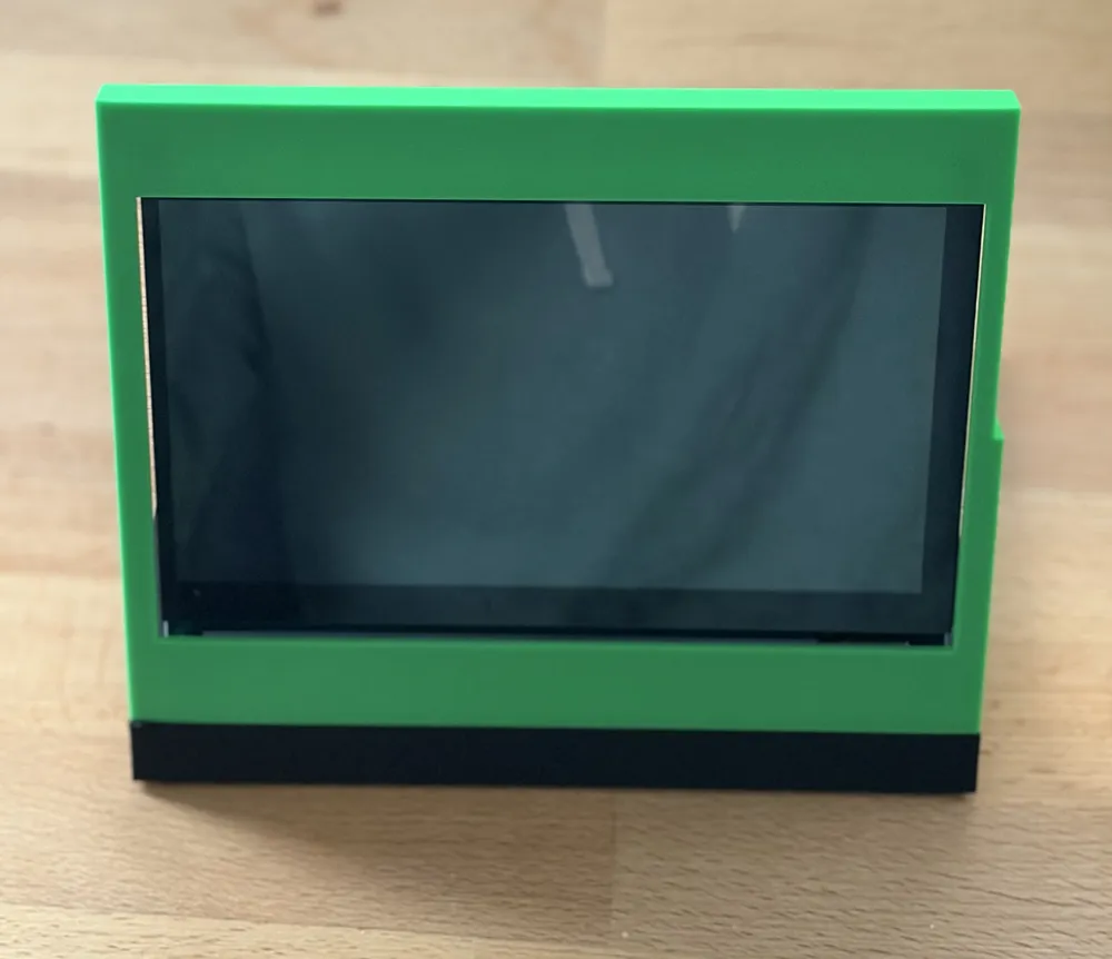 Raspberry Pi 3,4,5 Waveshare 7 inch screen Dock by sndanison MakerWorld ...