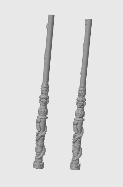 Black Myth Wukong New Base and Golden Hoop Stick by 彩虹 - MakerWorld