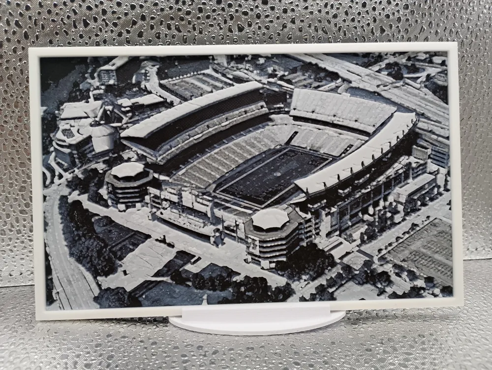 Pittsburgh Steelers – Acrisure Stadium hueforge - Free 3D Print Model ...