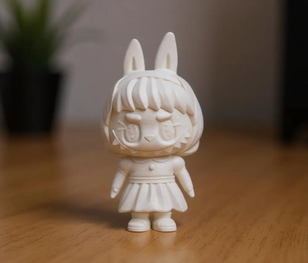 Labubu Pop Mart Bunny Girl 3D Model by profus MakerWorld: Download Free ...
