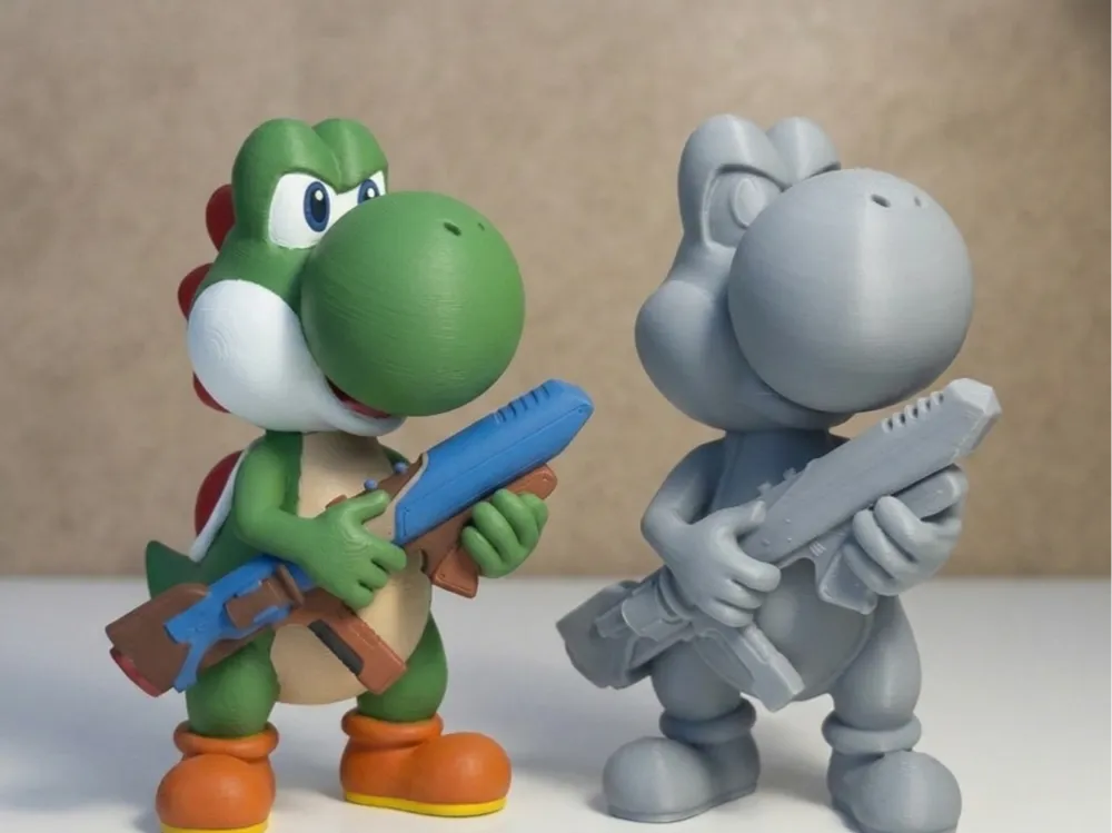 Yoshi - Super Mario - Free 3D Print Model - MakerWorld