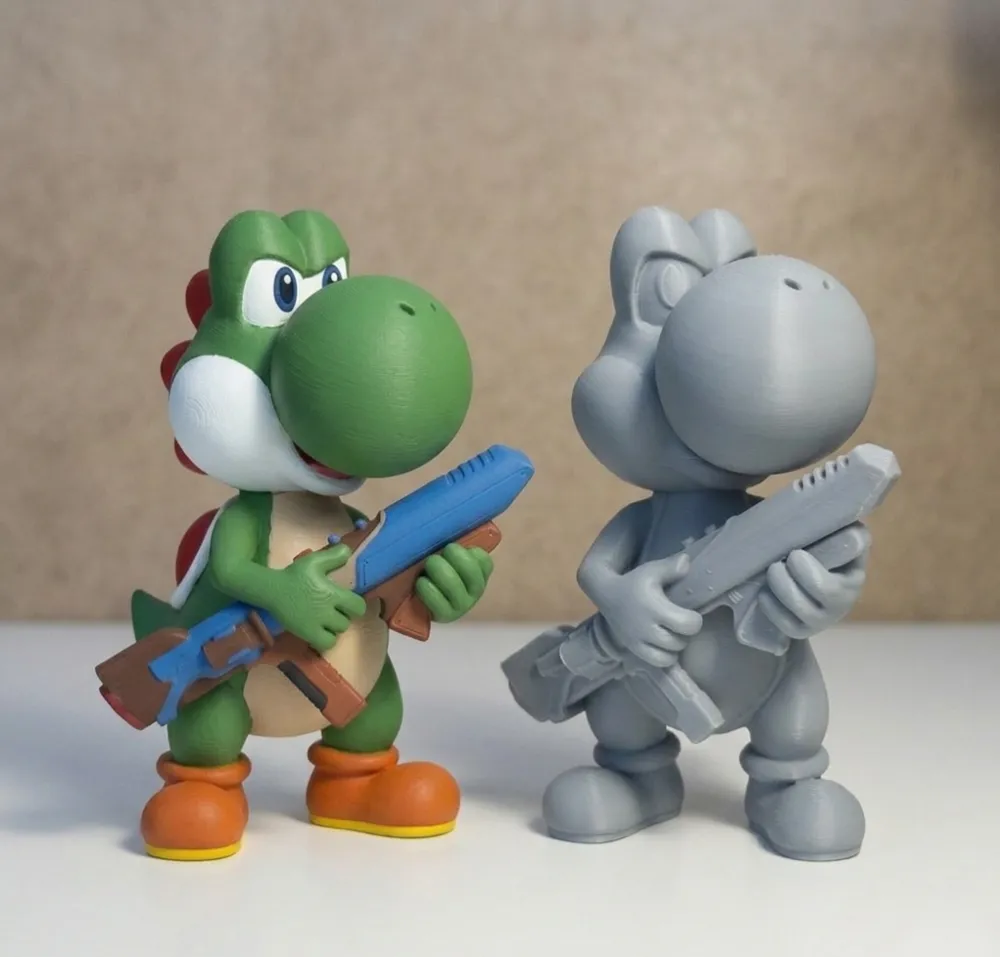 Yoshi - Super Mario - Free 3D Print Model - MakerWorld