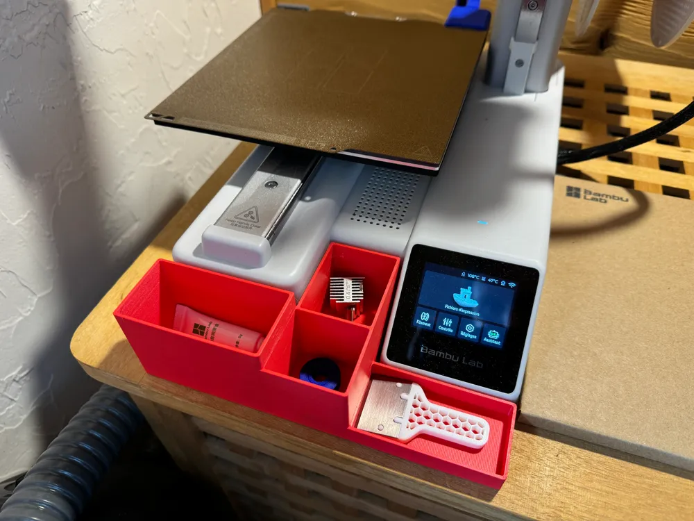 Bambu Lab A1 Mini front box organizer clean setup by John Connor ...