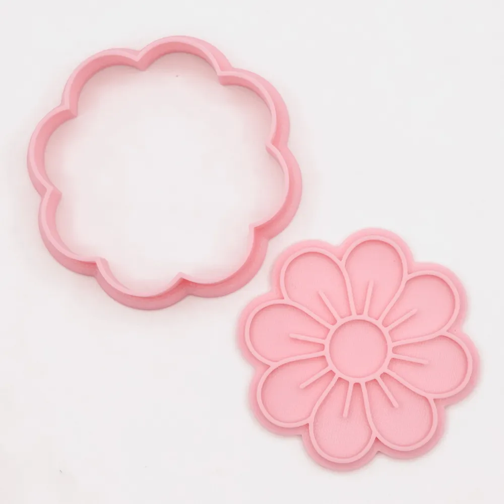 Flowers cookie cutters / stamp by Indibles - MakerWorld