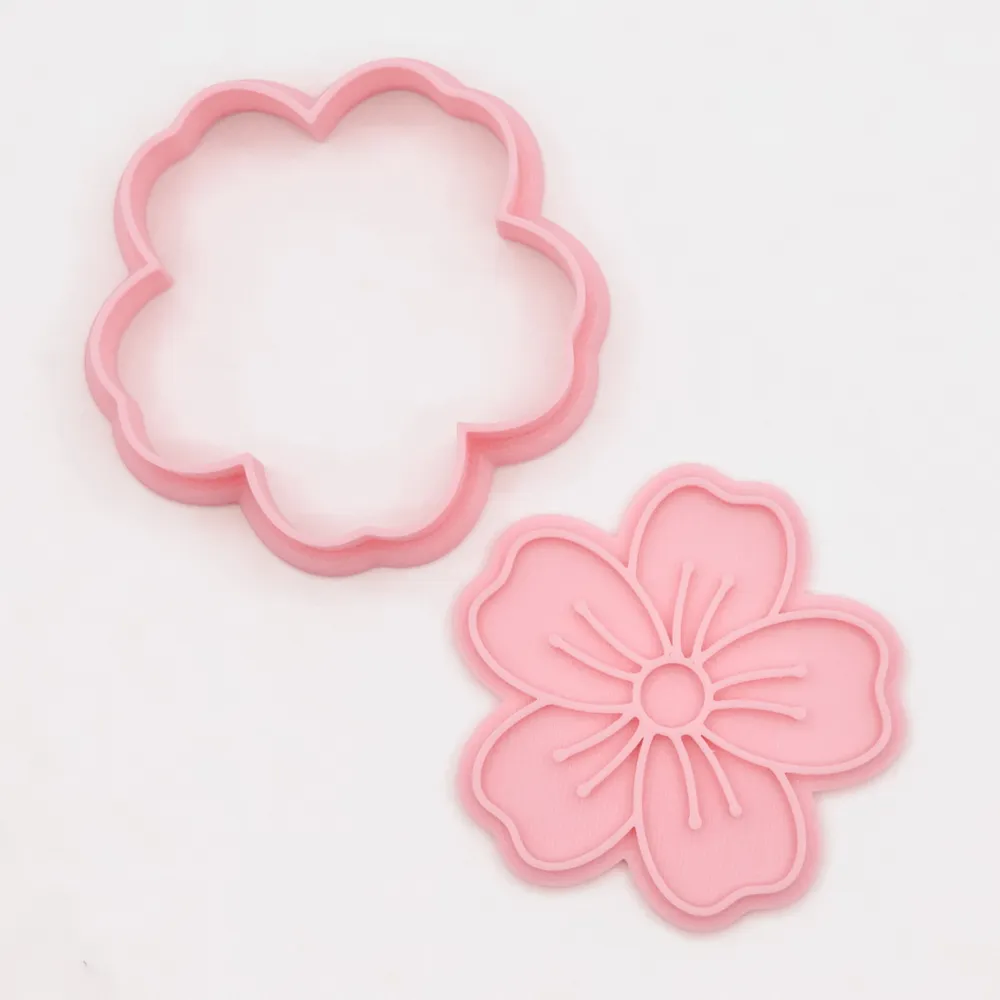 Flowers cookie cutters / stamp by Indibles - MakerWorld
