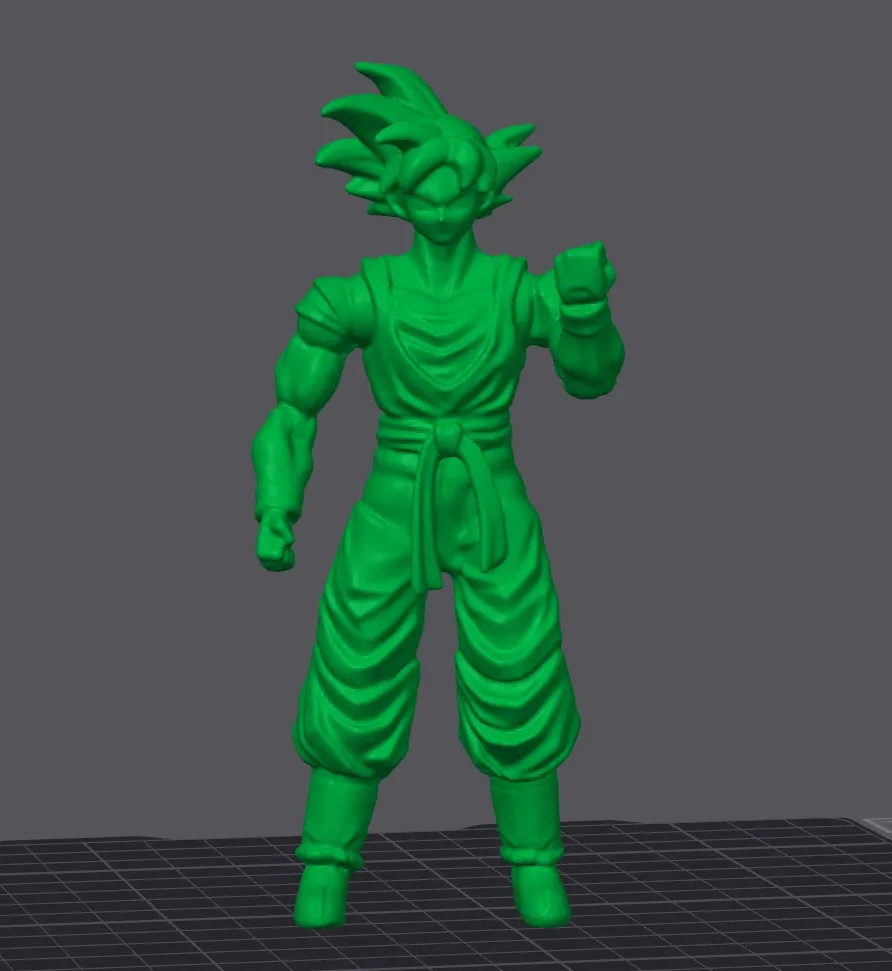 Goku 3d Scan by DaenCats - MakerWorld