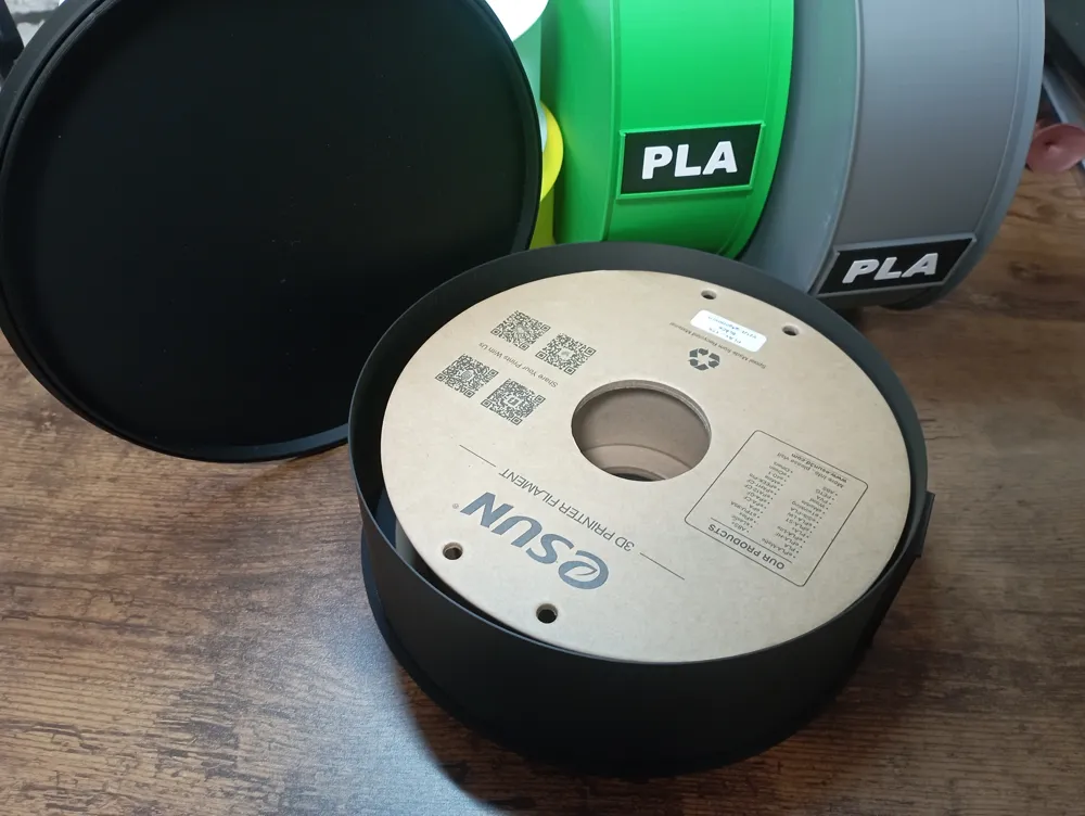 1kg spool storage container (About 140g/3h) - Free 3D Print Model ...