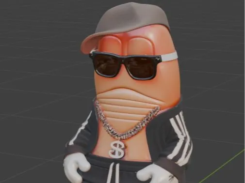 Brainrot Series | Gangster Footera by KingMo5h MakerWorld: Download ...