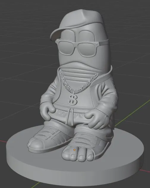 Brainrot-Serie | Gangster Footera von KingMo5h MakerWorld: Kostenlose ...