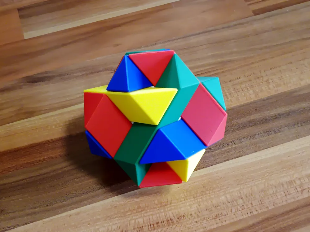 Tetrahedral Polygon Puzzle by Amater MakerWorld: Download Free 3D Models