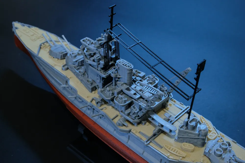 Battleship HMS Warspite - Free 3D Print Model - MakerWorld