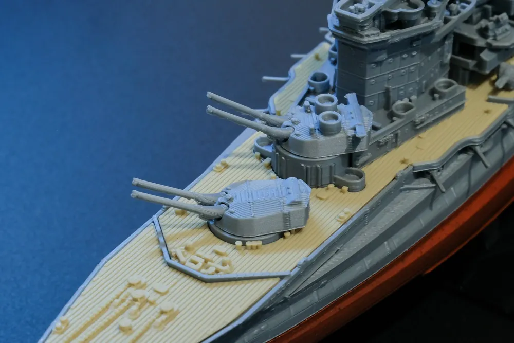 Schlachtschiff HMS Warspite von Yurobuild MakerWorld: Kostenlose 3D ...