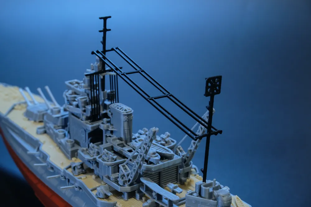Battleship HMS Warspite - Free 3D Print Model - MakerWorld