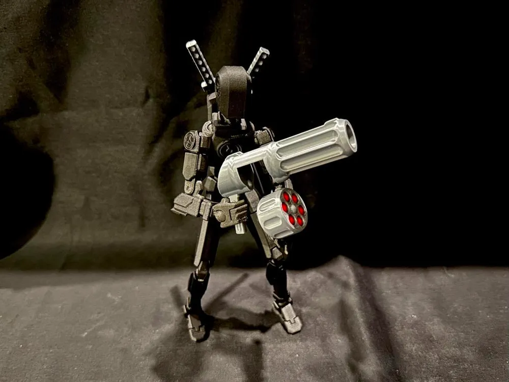 Tactical Nuke Sidearm - 150% Scale Dummy 13 Figure - Free 3D Print ...