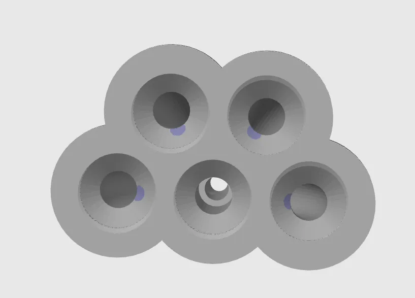 5 Way PTFE Splitter by TLA - MakerWorld