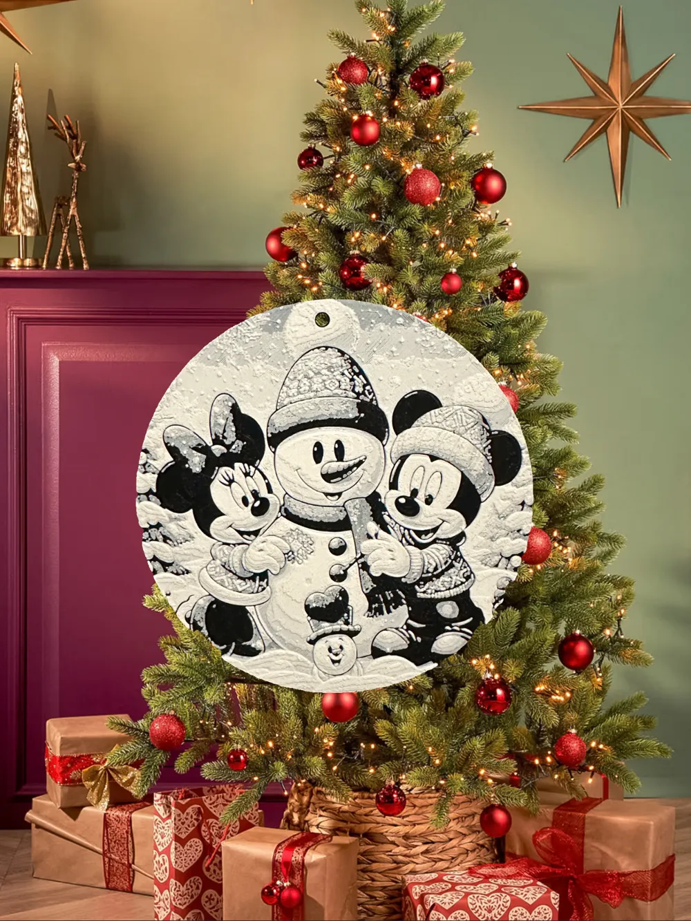 Disney Mickey Mouse Christmas Tree Decoration by 3DprintsbyOS ...