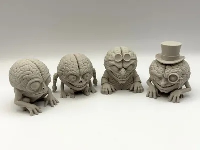 Creepy Brainy Collection by Stigern MakerWorld: Download Free 3D Models