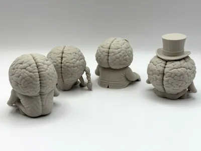 Creepy Brainy Collection by Stigern MakerWorld: Download Free 3D Models