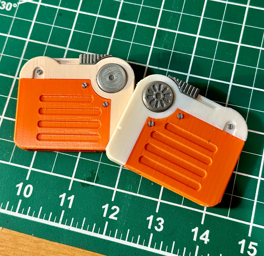 Fallout Holotape Fidget - No AMS - Free 3D Print Model - MakerWorld