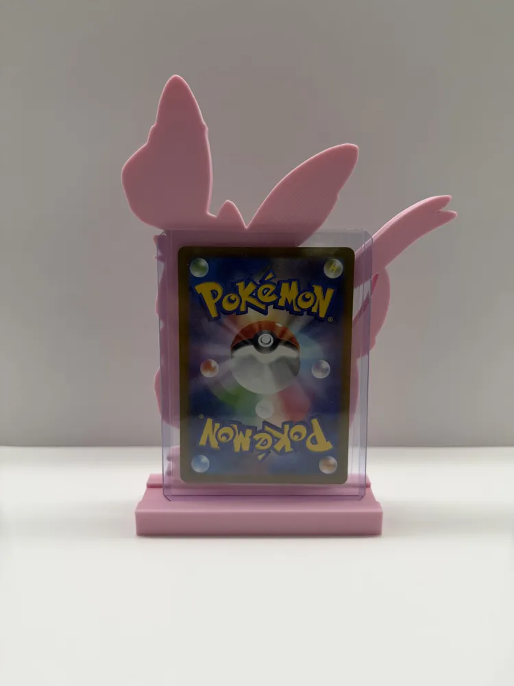 Sylveon Card Stand - Free 3D Print Model - MakerWorld
