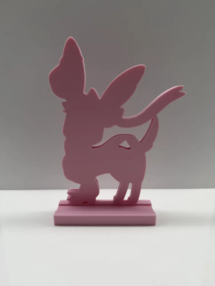 Sylveon Card Stand - Free 3D Print Model - MakerWorld