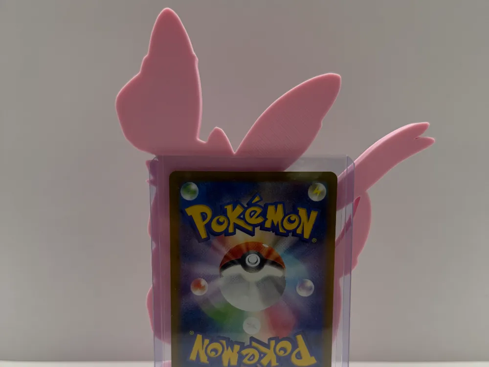 Sylveon Card Stand - Free 3D Print Model - MakerWorld