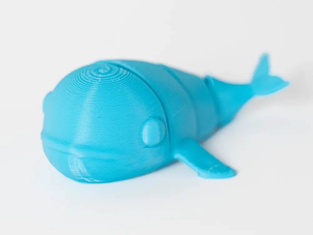 Mini Whale - Articulated & Keychain - Free 3D Print Model - MakerWorld