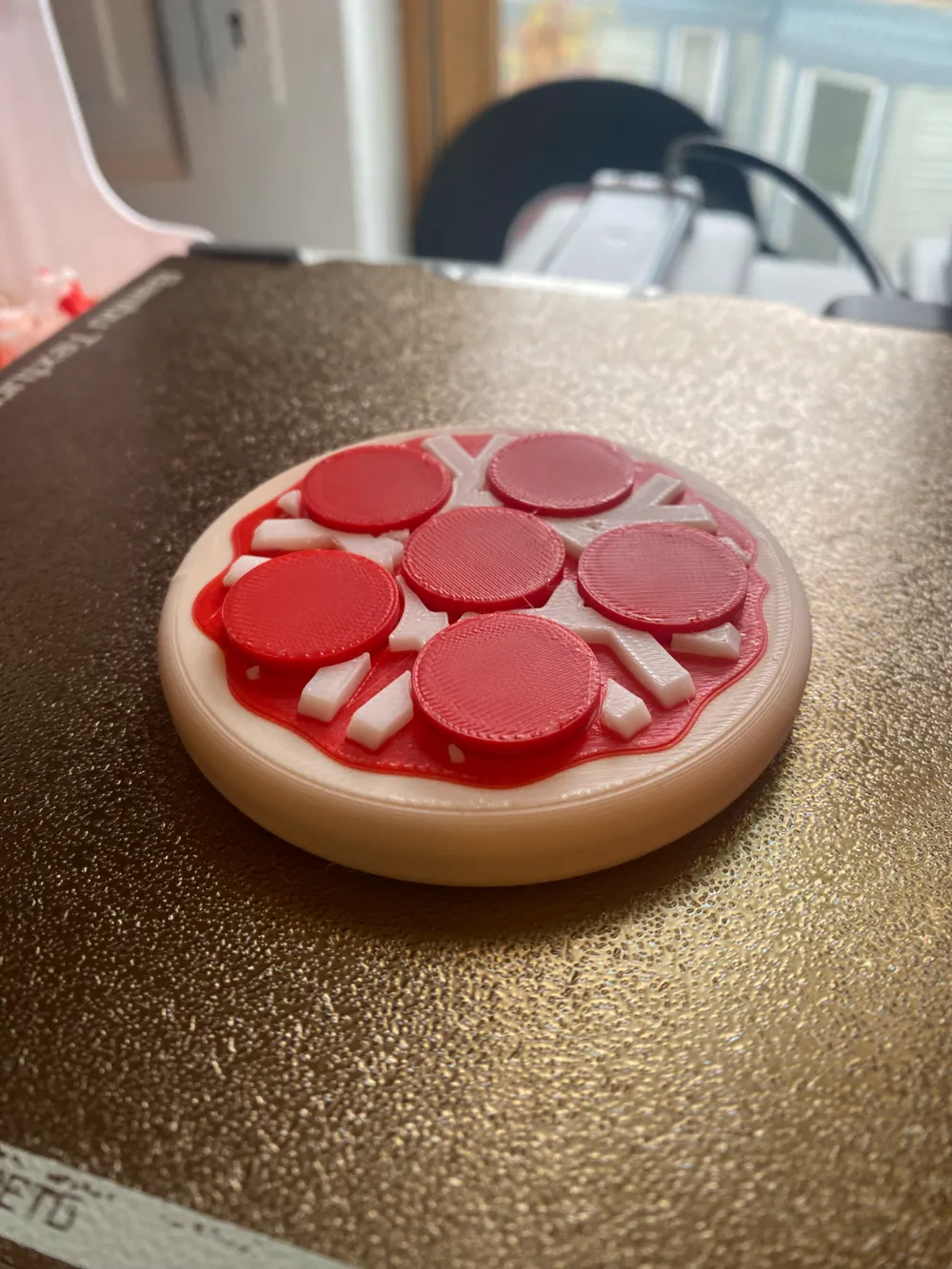 Pizza Fidget Spinner by lukeinthegarage - MakerWorld