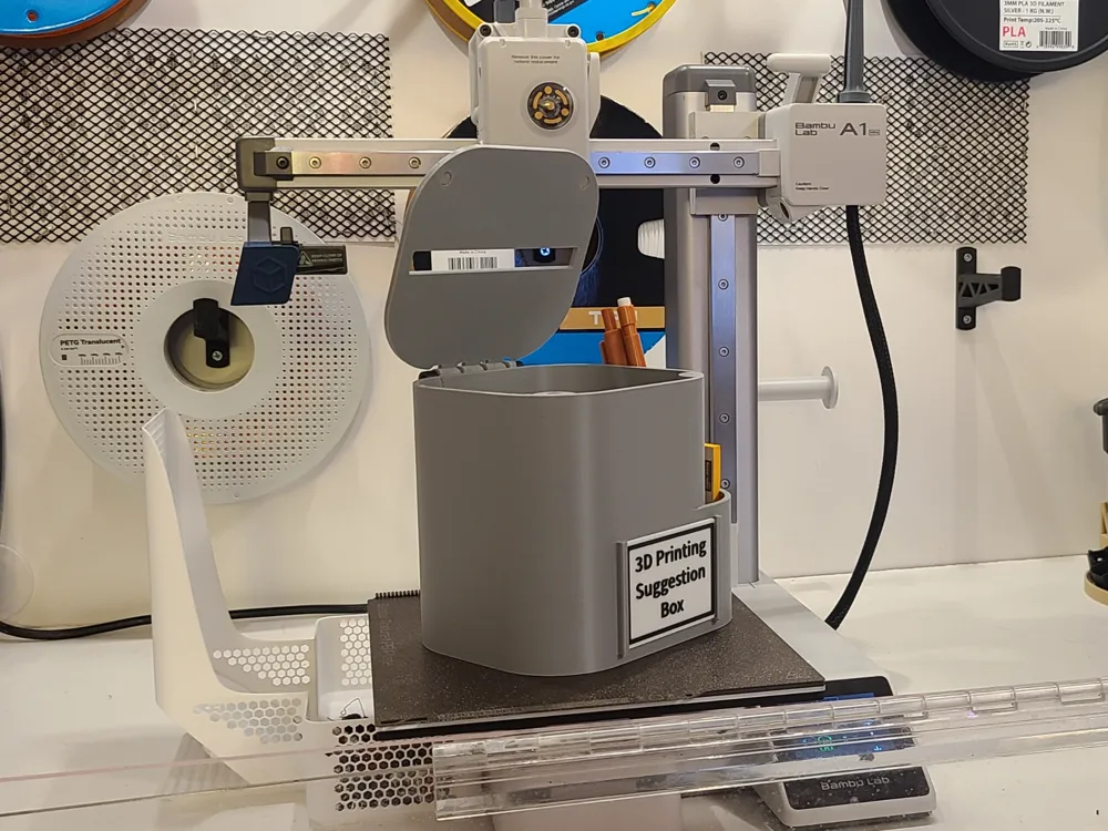 Customizable 3D Printing Suggestion Box by Akelyte MakerWorld: Download ...