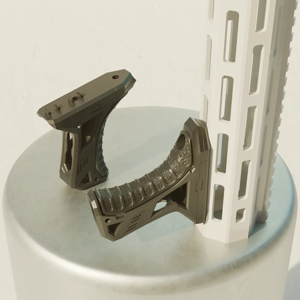 Poignée avant Airsoft Volt pour garde-main M-LOK - Modèle d'Impression ...
