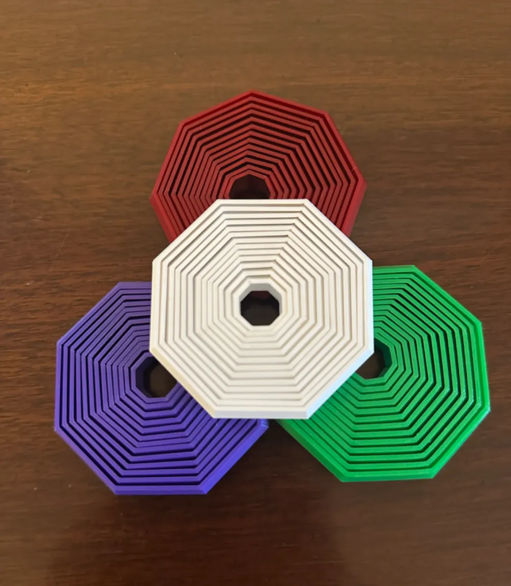 Octagon Fidget Toy by Austin H - MakerWorld