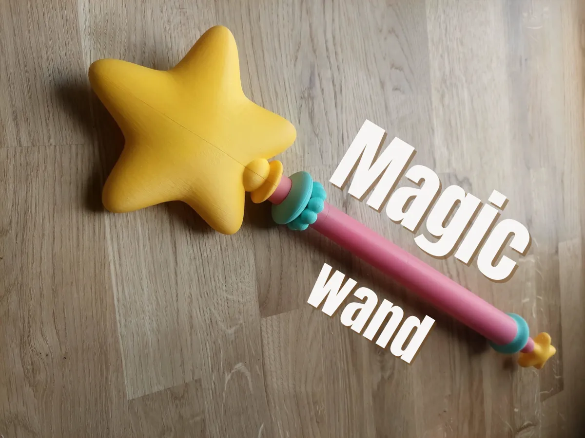 Magic wand - Free 3D Print Model - MakerWorld